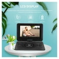 HD LED Screen 13.9 Inch DVD EVD Player Super Slim Game Built-In Battery ...