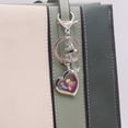 Alloy Glass Stone Keychain Heart Designs Everyday Carry Accessory ...