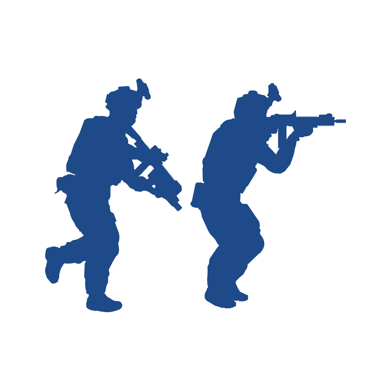 Pair of Special Forces Operators Sticker Decal Die Cut - Self Adhesive ...