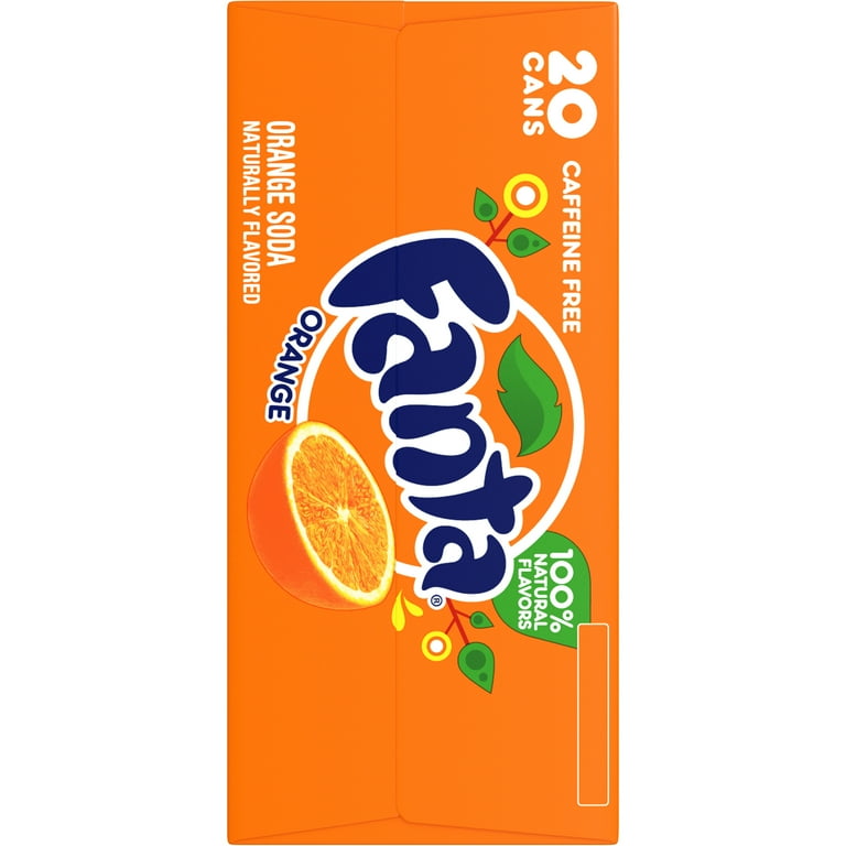 Fanta Orange 12 Fl Oz 12 Pack Of Mason Jars Fanta Orange Soda 12 Pack ...