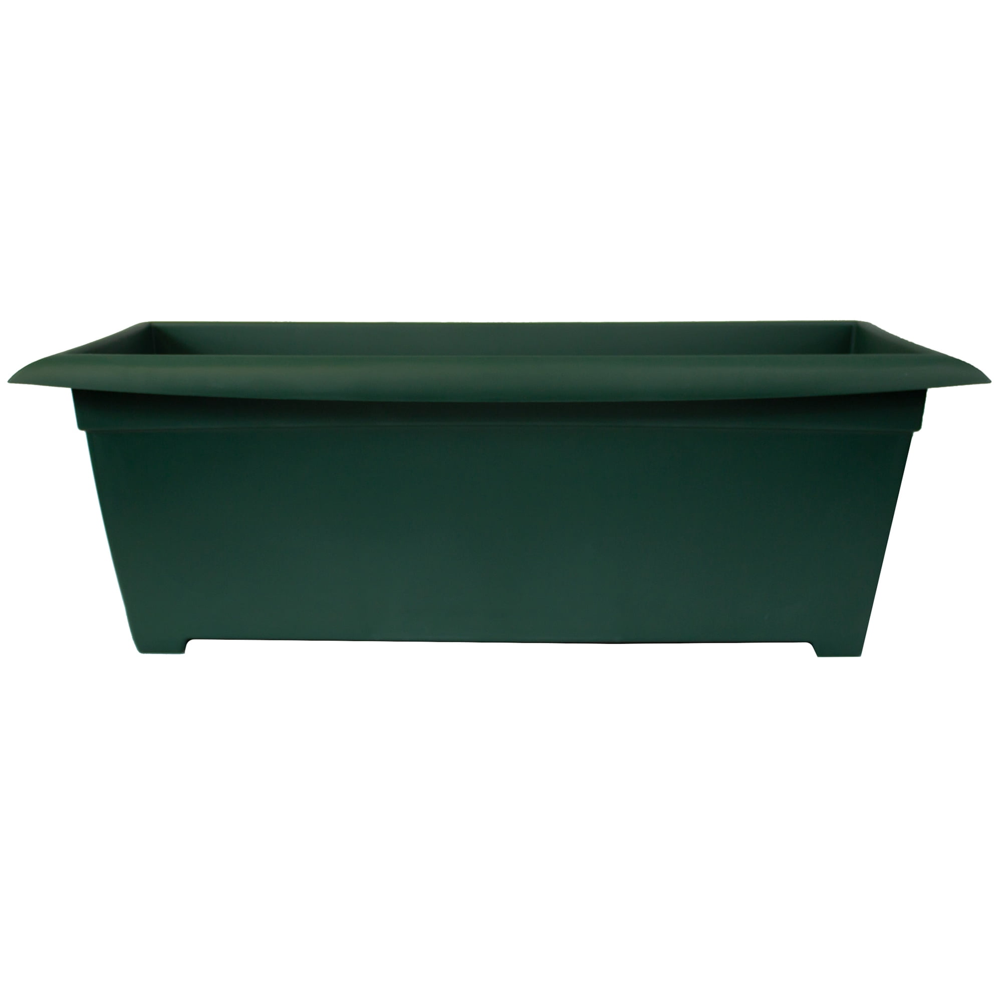 Bloem 27-in Wide Dayton 100% Recycled Plastic Deck Box Planter - Turtle ...