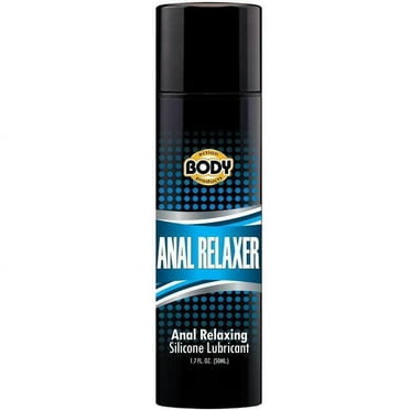 Body Action Anal Relaxer Silicone Lube Natural Oils Personal Lubricant ...
