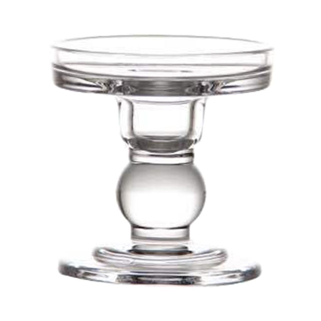 Click here for Simhoa Transparent Glass Candle Holder Candle Stan... prices