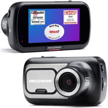 "Nextbase 222X Dual Dash Cam Front & Rear, 1080p HD, 2.5"" IPS Screen ...