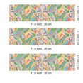 3 pcs Pastel Garden Texture Cake Strips Edible birthday cake strips ...