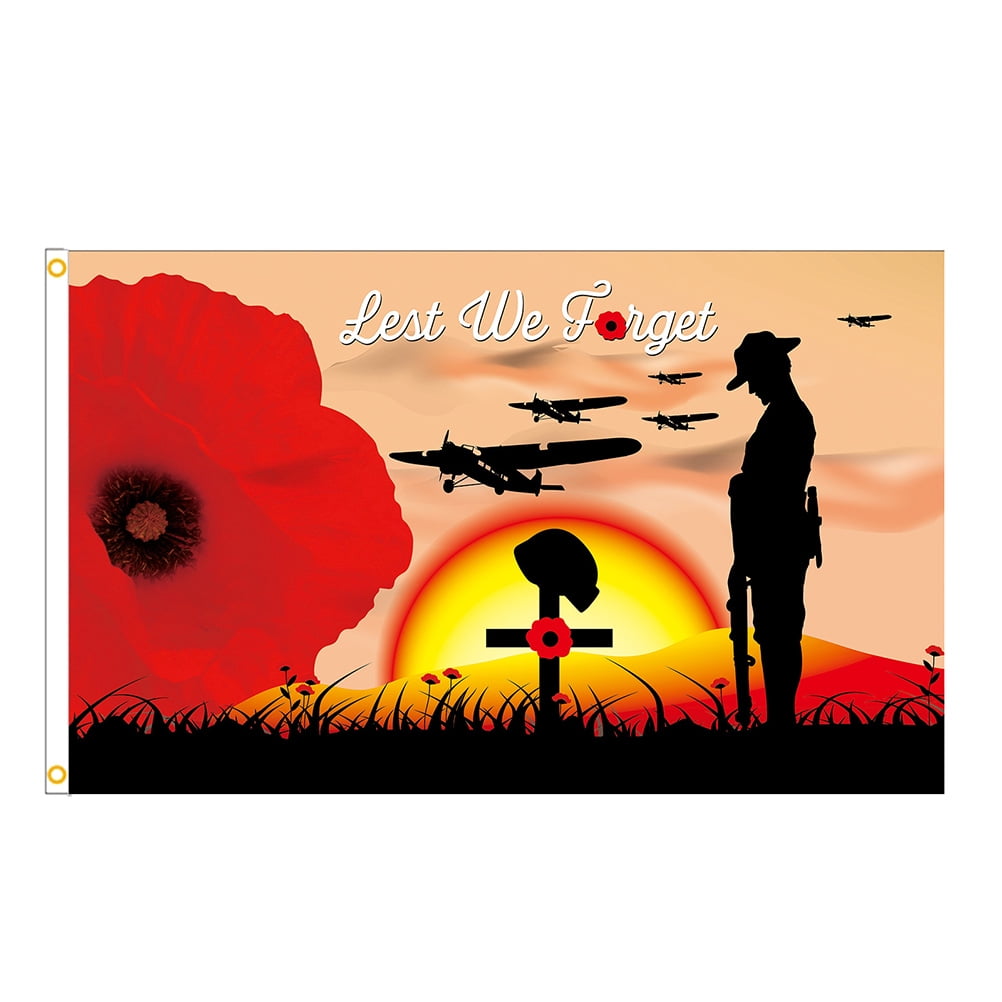 Click here for Oubit House Outdoor Flag 90 X 150cm Remembrance Si... prices