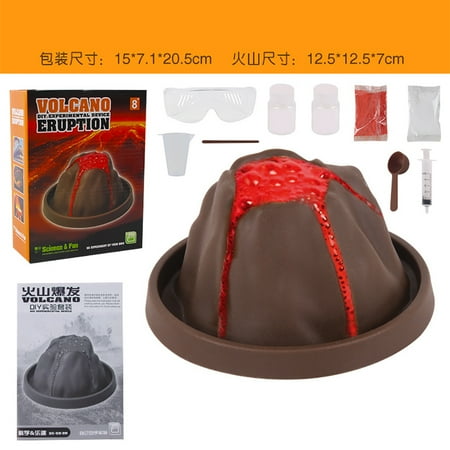 Amyove Geographic Volcano Science Kit DIY Science Lab Kit Scientific ...