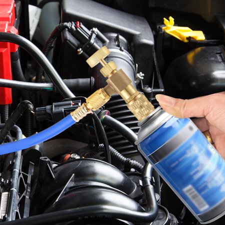 R410a Air-conditioning Adapter Fitting 1/4" 5/16" Inch Male/Female ...