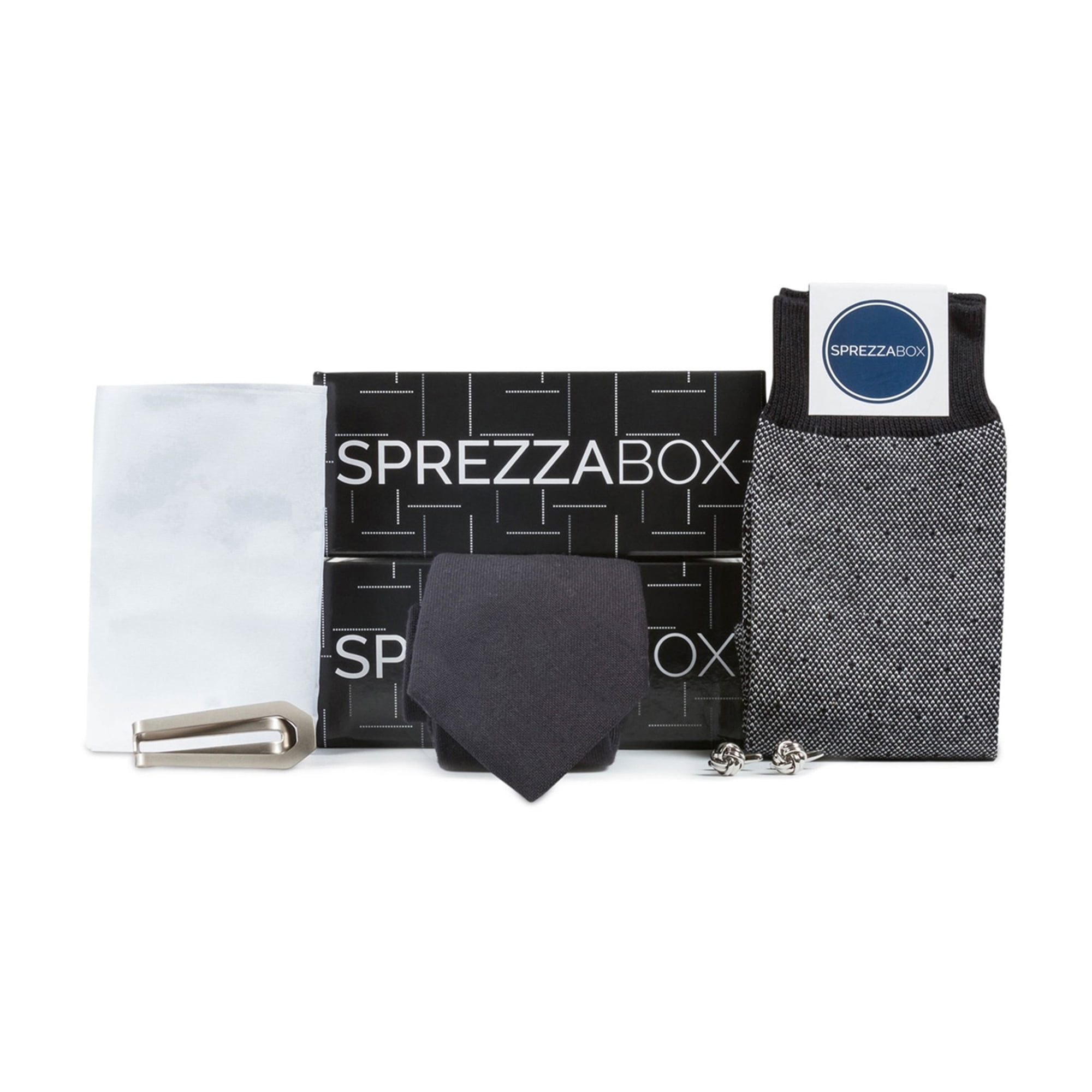 Click here for Sprezzabox Mens Modern Neck Tie Set  Multicoloured... prices