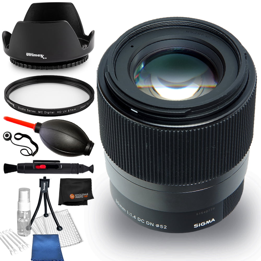Sigma 30mm f/1.4 DC DN Contemporary Lens (Canon EF-M) 302971 - 8PC ...