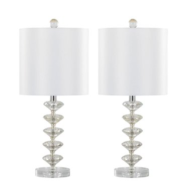 MESTAR 35-inch Bronze Buffet Lamps, Set of 2, Traditional Table Lamp ...
