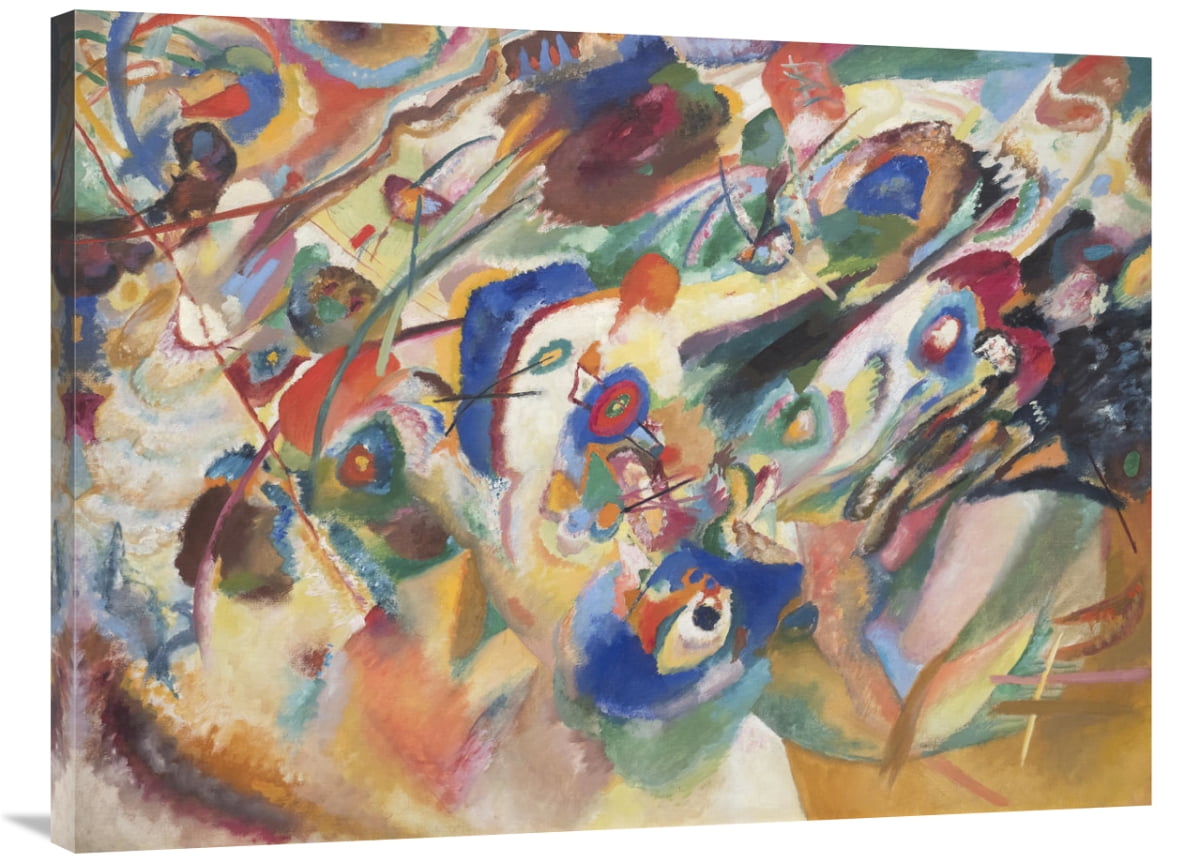 Global Gallery's 'Komposition VII' by Wassily Kandinsky Stretched ...
