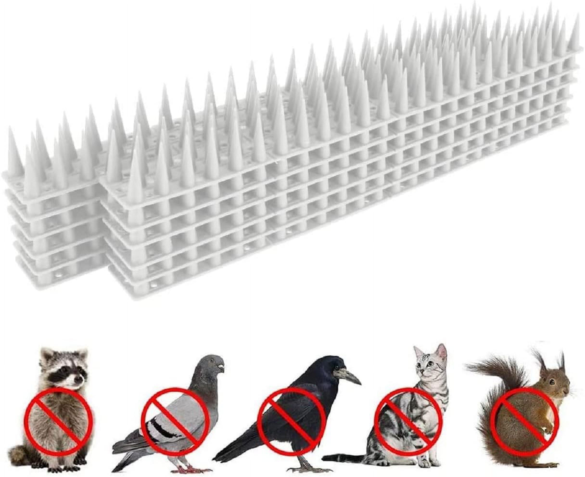 Pico antipalomas para balcón, repelente de palomas, antigatos ...