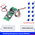 13.56MHZ IC Access Control Module Embedded Access System Controller ...