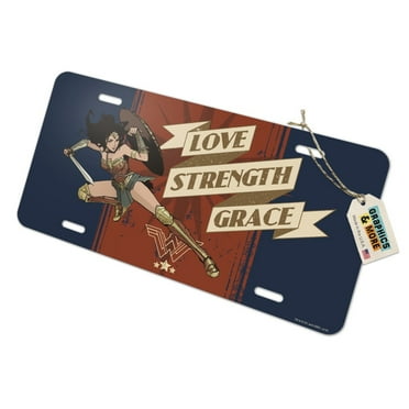 Wonder Woman Photo License Plate - Walmart.com