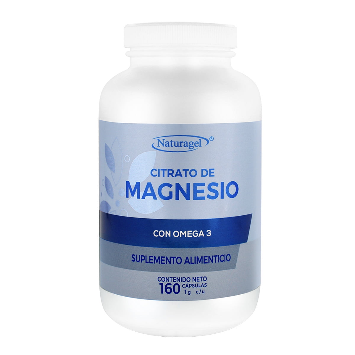 Citrato de Magnesio con Omega 3 Naturagel 160 Cápsulas | Walmart en línea