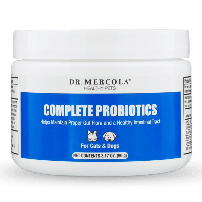 Dr. Mercola Complete Probiotics for Cats & Dogs 58 Billion Cfu 3.17 oz ...
