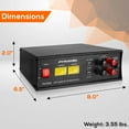 Pyramid Universal Compact Bench Power Supply - 50 Amp Variable Linear ...