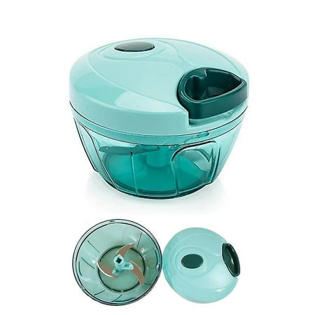 Pull String Manual Food Processor Hand Held Vegetable Chopper / Mincer ...