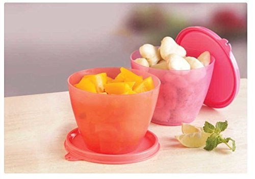Tupperware Plastic 430Ml Container (Pack Of 2), Multicolour - Walmart.com