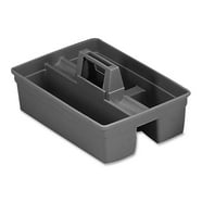 Rubbermaid Commercial Executive Carry Caddy, 2-Compartment, Plastic, 10 ...