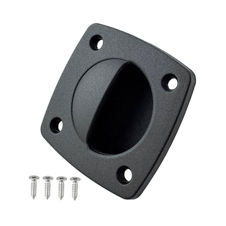 Nylon Square Flush Pull Handle, Recessed Furniture Handle, Recessed ...