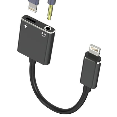 Apple Lightning to 3.5 mm Headphone Jack Adapter - Walmart.com