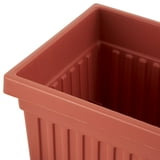 HC Companies 30 Inch Fluted Plastic Venetian Garden Flower Window Box ...