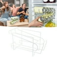 Refrigerator Storage Rack, Double Layer Can Organizer For Beer, Soda ...