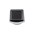 Mainstays 2-Count Solar Powered Black Wall Mountable LED Step Light, 3 ...
