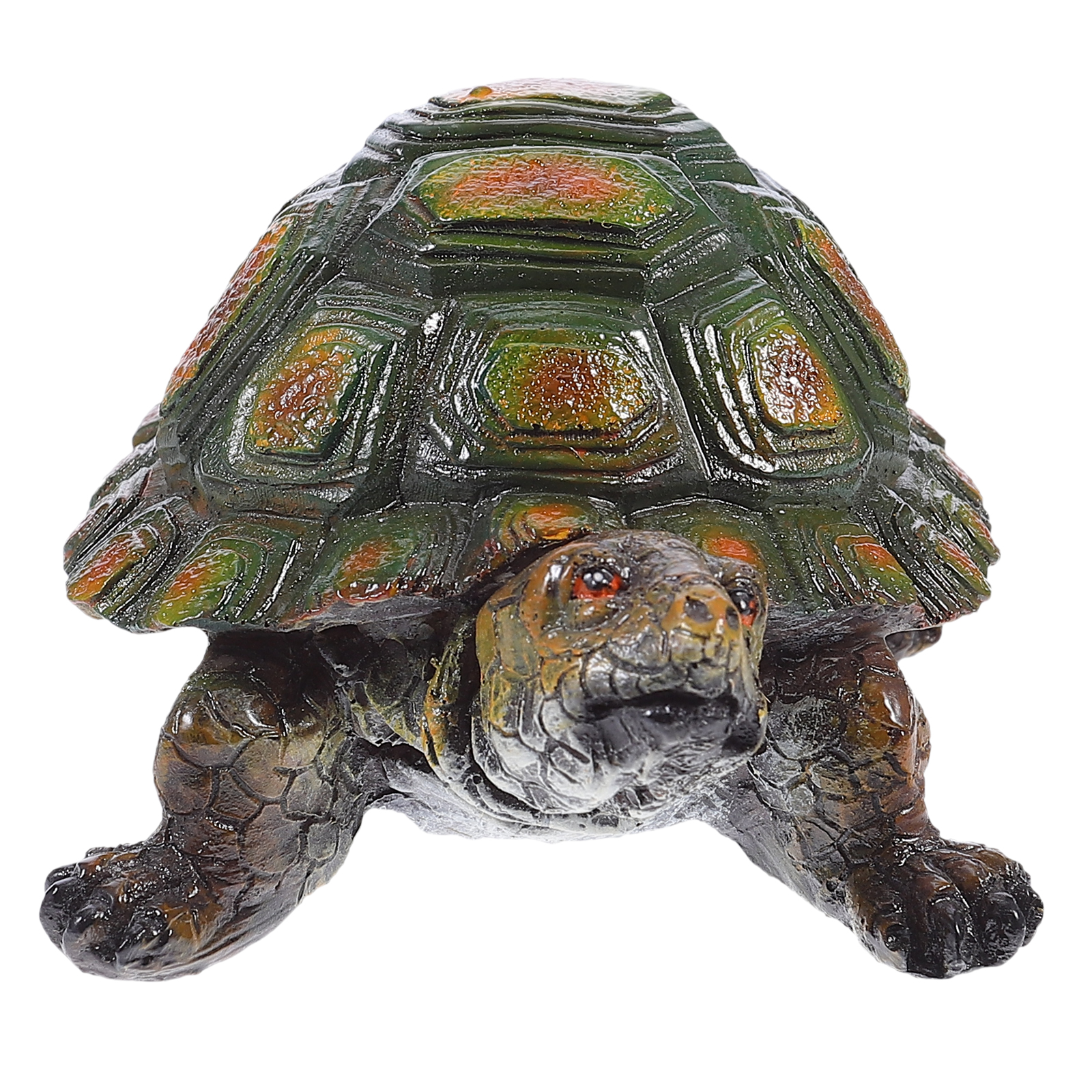 TOYMYTOY Resin Turtle Tortoise Statue Tabletop Ornament Outdoor Garden ...
