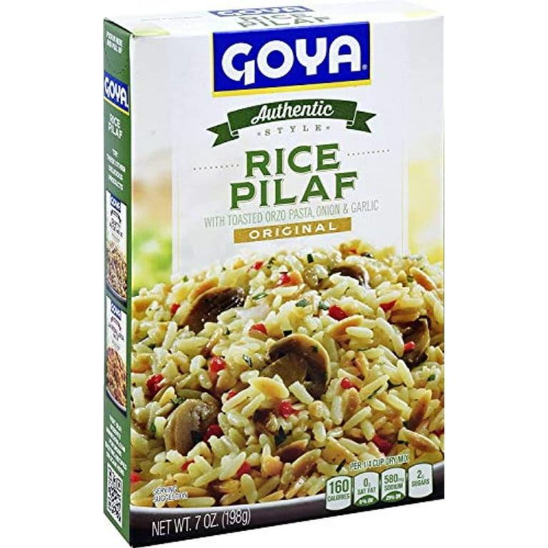 Goya Authentic Style Rice Pilaf Mix With Toasted Orzo, 55% OFF