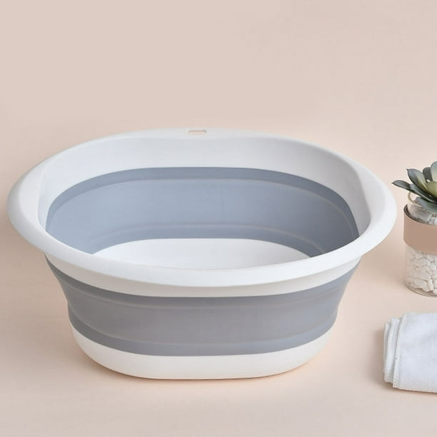 Plastic Folding Basins Portable Wash Basins Folding Laundry Tub ...