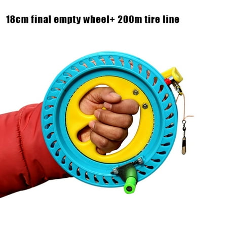 Outdoor Kite Reel Winder Kite Line Winding Reel Grip Wheel Plastic Kite ...