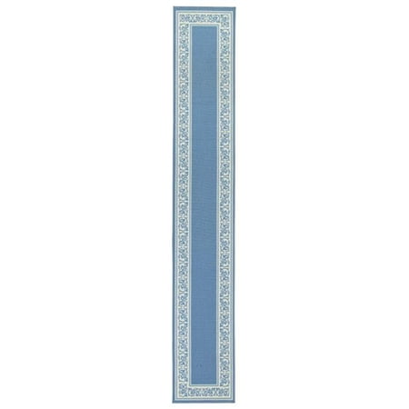 Madison Industries FLO-20X120-BL 20 x 120 in. Floral Border Extra Long ...