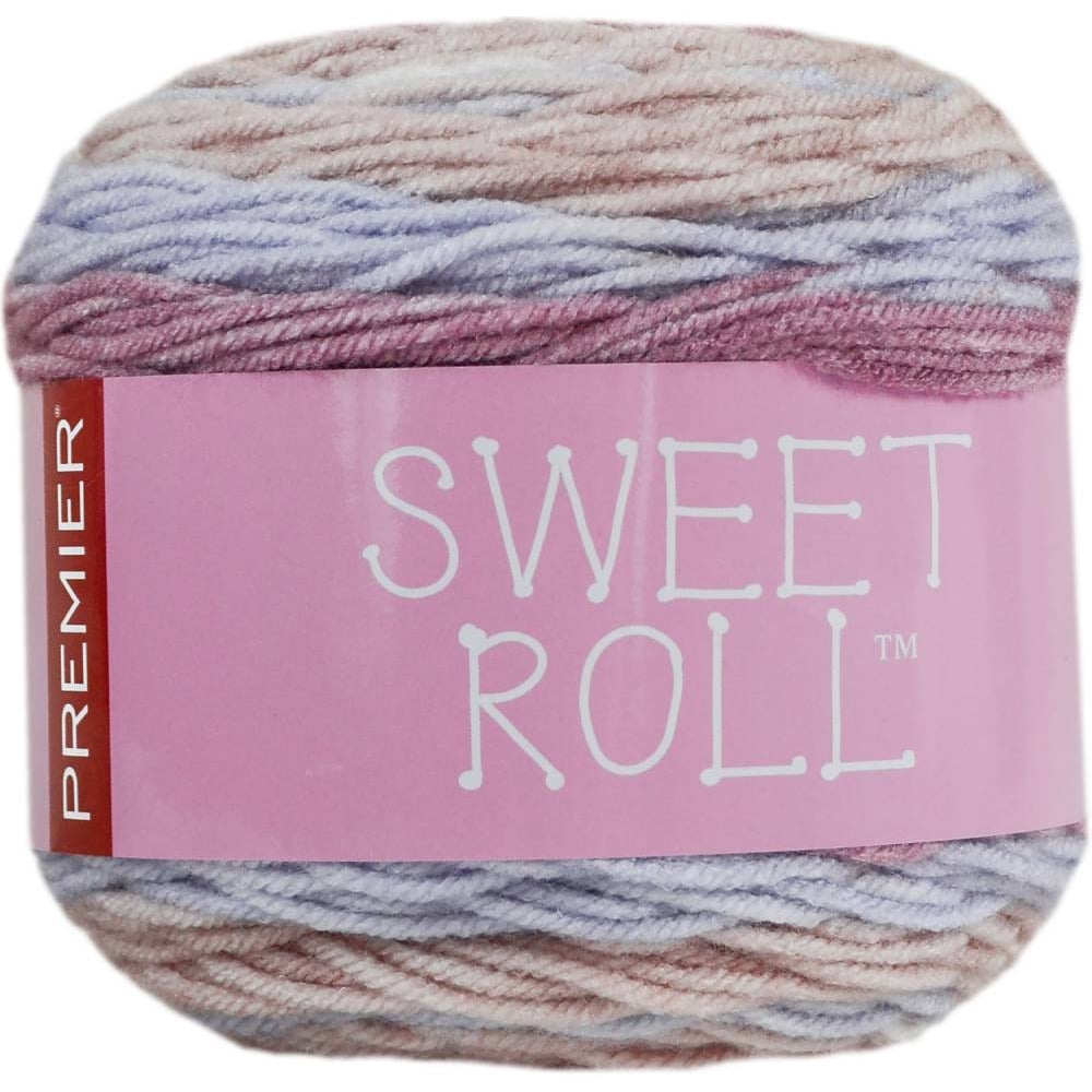 Premier Yarns Sweet Roll Yarn-Honey Lavender - Walmart.com - Walmart.com