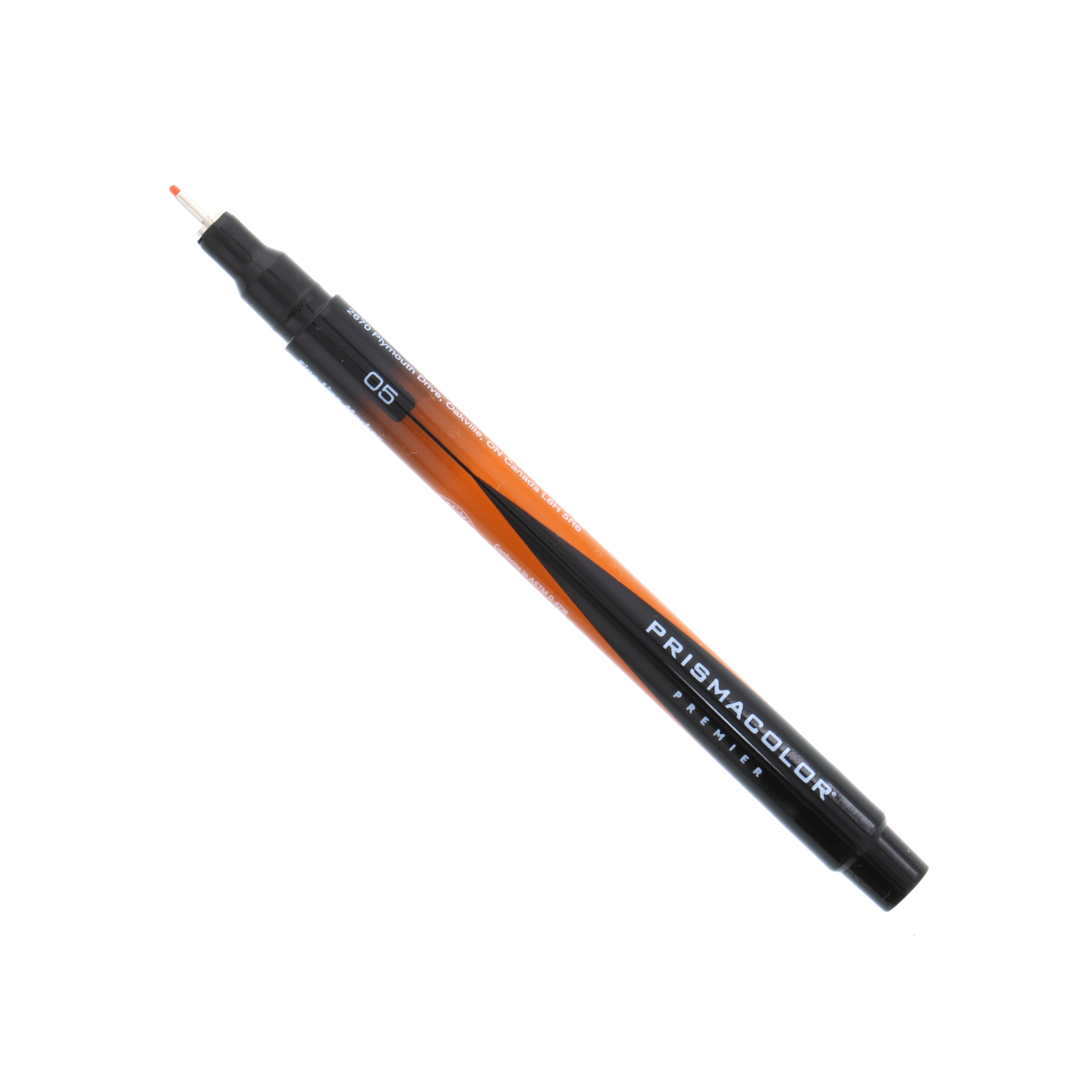 Prismacolor Premier Fine Line Marker, .5mm, Orange - Walmart.com