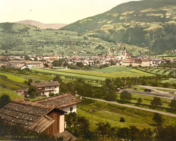 Print: Brixen, II, Tyrol, Austro-Hungary, circa 1890 - Walmart.com
