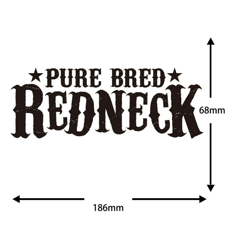 Redneck Window Decals