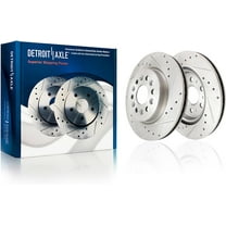 Detroit Axle - Rear Brake Rotors for Cadillac Escalade ESV Chevrolet ...