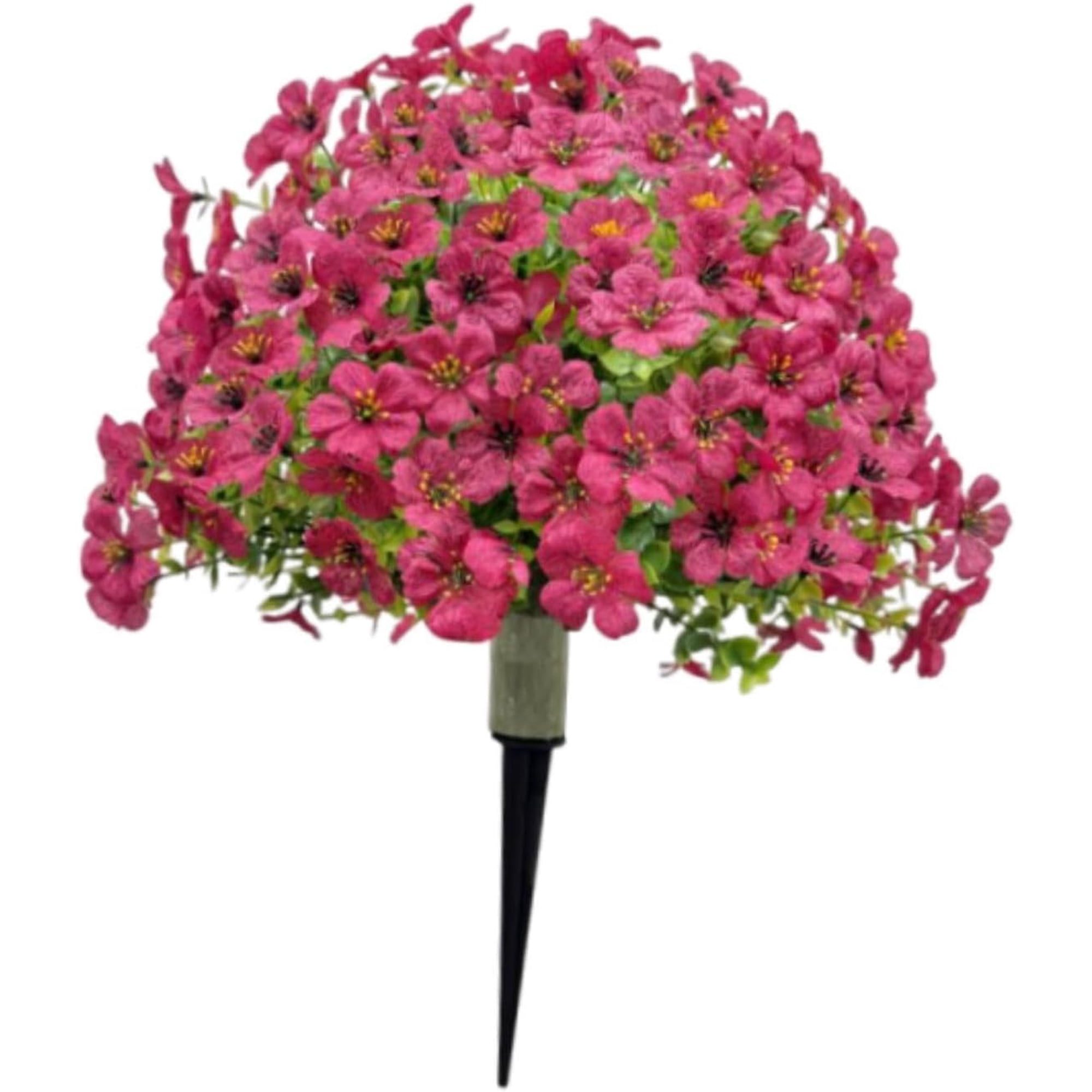 Click here for Generic Artificial Flower Garden Stake Faux Greene... prices