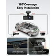 REDTIGER 4K HDR Dash Cam Front and Rear, STARVIS 2 Sensor, Dash Camera ...