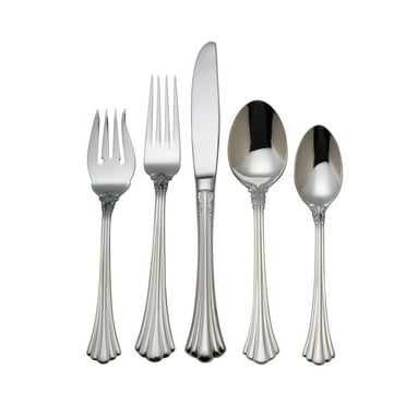 Reed And Barton 18/10 Stainless Steel Sea Shell Flatware 5-Piece Place ...