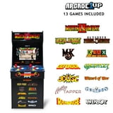 Arcade1Up Mortal Kombat II Classic SE Arcade Machine – 4 - Foot Cabinet, 13 Classic Video Games ...