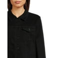 Time and Tru Women's and Women's Plus Denim Jacket, Sizes XS-4X ...