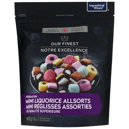 Our Finest Premium Mini Licorice Allsorts, 400 g - Walmart.ca