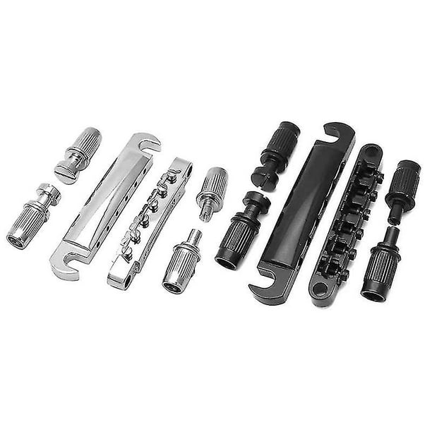 Electric Guitar Bridge And Tailpiece Set Electric Guitar Replacement ...