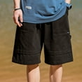 Cargo Pants for Men,Male Layered Streamers Design Summer Cargo Shorts ...