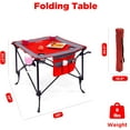 Creative Outdoor Folding Portable Picnic Table Dual Height Tailgate ...