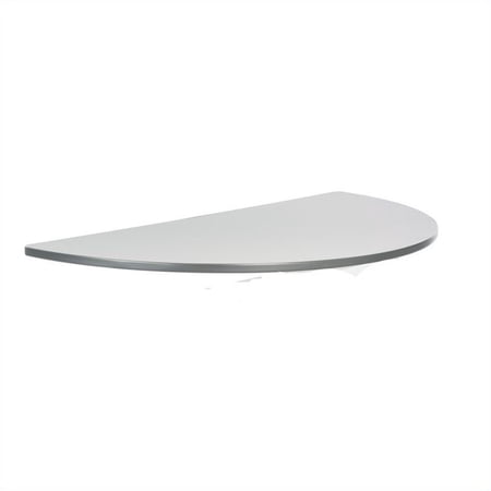 Safco Impromptu - Table top - half-round - gray | Walmart Canada